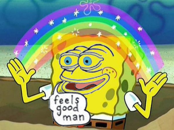 feels_good_spongebob - La chronique facile du mercrediLa chronique ...